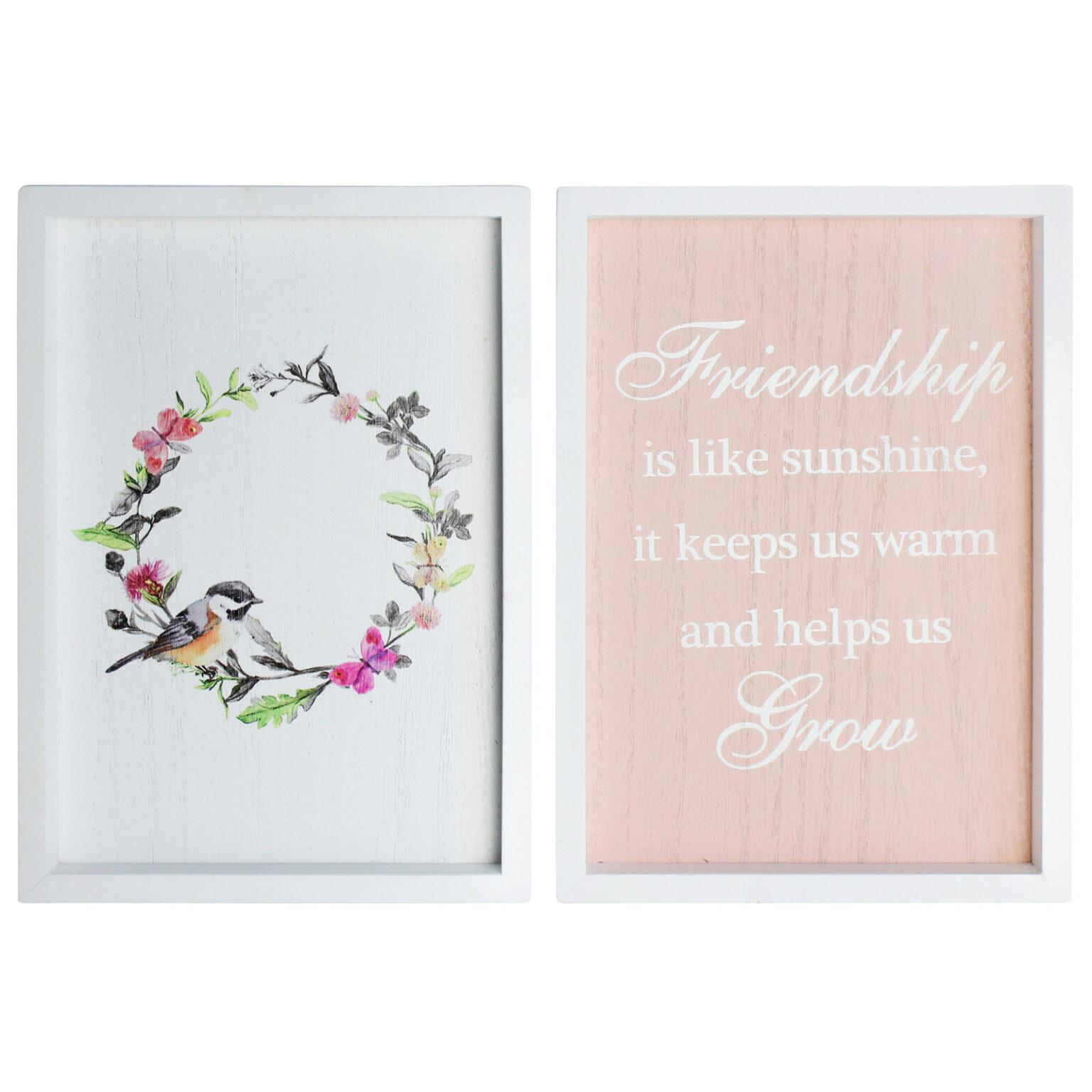 Friendship 2 Set Sign - Fav Joy | Inspired By Nature | Gifts & Art